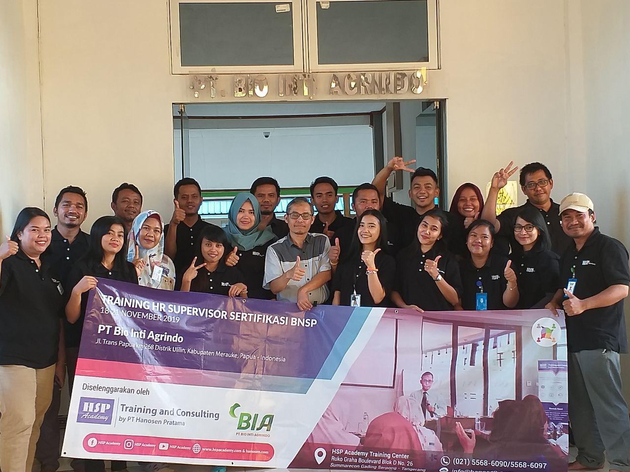 IN-HOUSE TRAINING HR SUPERVISOR SERTIFIKASI BNSP PT BIO INTI AGRINDO ...