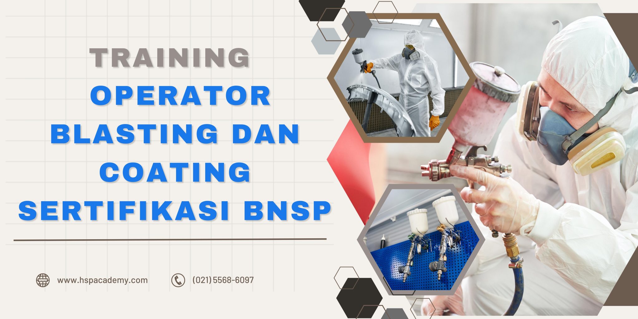 TRAINING OPERATOR BLASTING DAN COATING - BNSP
